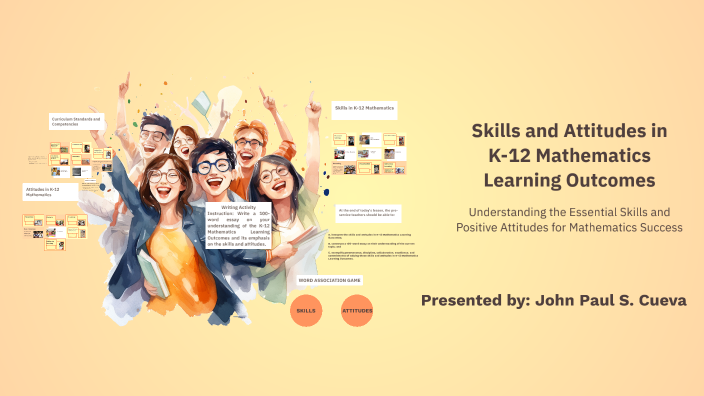 Skills and Attitudes of K-12 Mathematics Learning Outcomes by John Paul ...