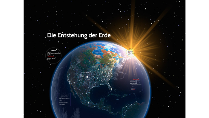 Die Entstehung der Erde by Arthur Los. on Prezi