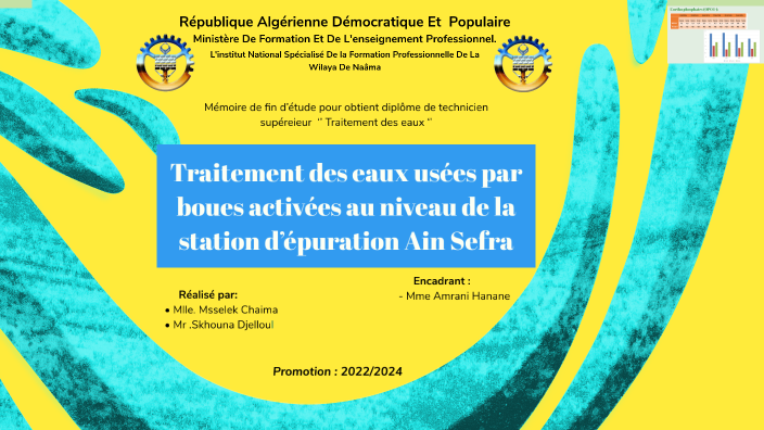 Traitement des eaux usées par boues activées by ounsa aymen on Prezi