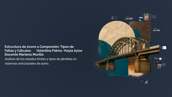 Estructura de Acero a Compresión: Tipos de Fallas y Cálculos Valentina ...