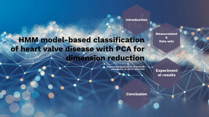 HMM model-based classification of heart valve disease with PCA for ...