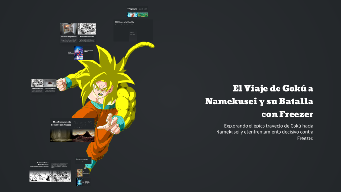 El Viaje de Gokú a Namekusei y su Batalla con Freezer by Fabio Suárez ...