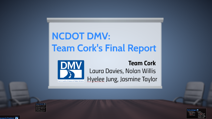 NCDOT DMV: Qualitative Report by on Prezi