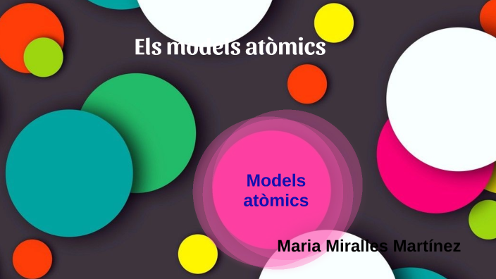 Els models atòmics by María Miralles Martínez on Prezi