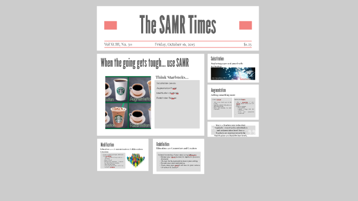 The SAMR Times by Patrick Gailey on Prezi