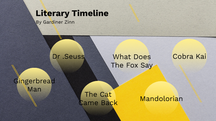 literary timeline by gard9180 gard9180 on Prezi