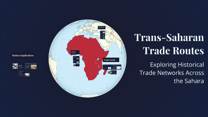 Trans-Saharan Trade Routes by Zach Stone on Prezi