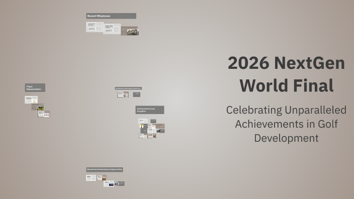 2026 NextGen World Final by Ewan Porter on Prezi