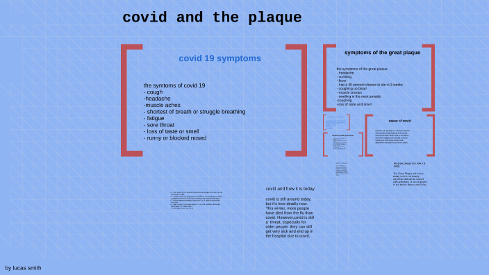 covid 19 and the great plaque by lucas smith on Prezi