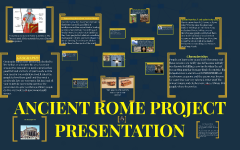Ancient Rome Project Presentation by Brandon Estrella on Prezi