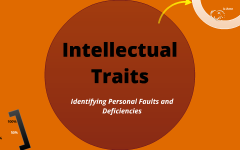 Identifying Personal Faults and Deficiencies via Intellectual Traits by ...
