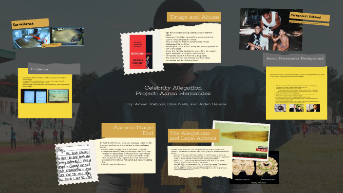 Celebrity Allegation Project: Aaron Hernandez by Ameer Rabboh on Prezi