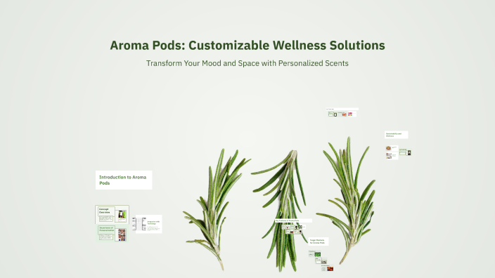 Aroma Pods: Customizable Wellness Solutions by Onat Hytgd on Prezi