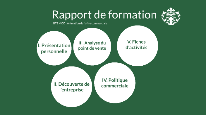 Rapport de formation support by Camille bois on Prezi