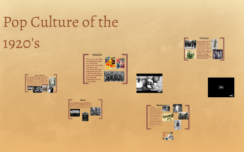 pop culture of the 1920s by aliya gilman on Prezi