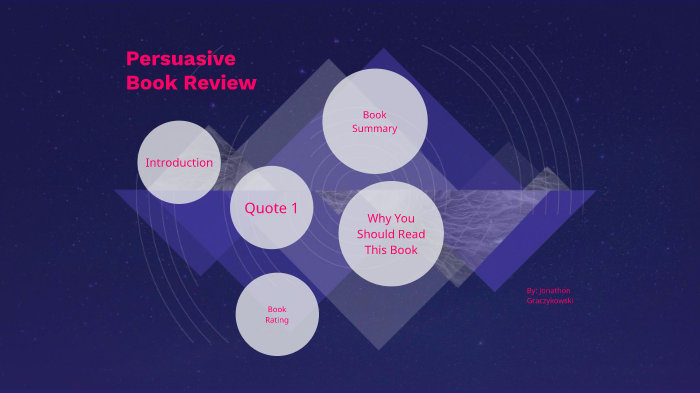 Persuasive Book Review by Jonathon Graczykowski on Prezi