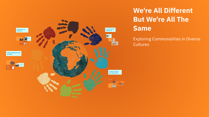 We're All Different But We're All The Same by Michael Garrod on Prezi