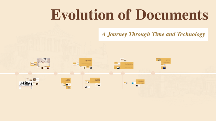 Evolution of Documents by Тарасенко Аліна Володимирівна on Prezi
