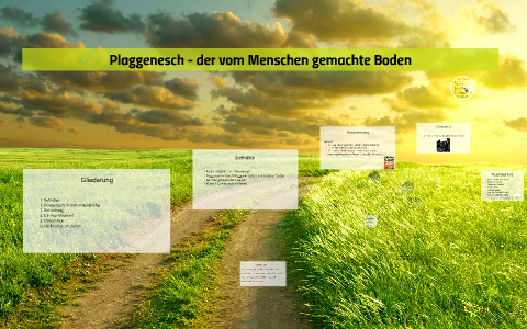 Plaggenesch - der vom Menschen gemachte Boden by Jenny Wilke on Prezi