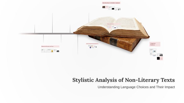 Stylistic Analysis of Non-Literary Texts by Nurislom Khursanov on Prezi