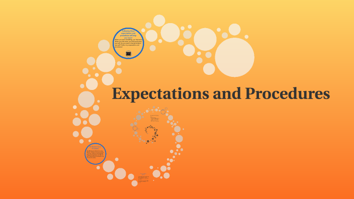 Expectations and Procedures by Alex Boozer on Prezi