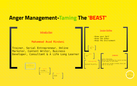 Anger Management-Taming The 'BEAST' by Asad Rindani on Prezi