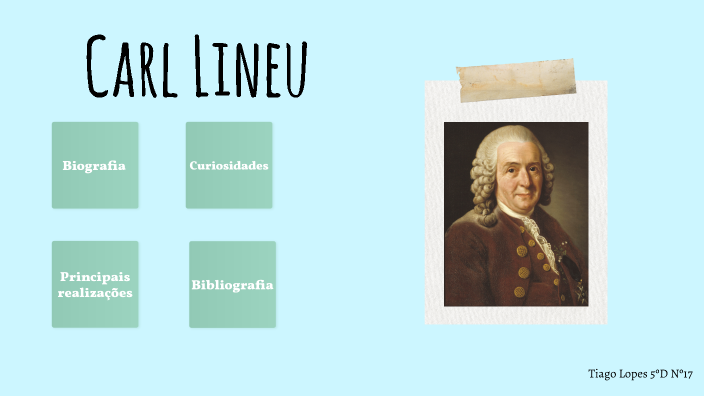 Carl Lineu by Tiago Lopes on Prezi