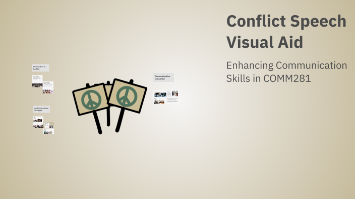 Conflict Speech Visual Aid by Amy Griner on Prezi