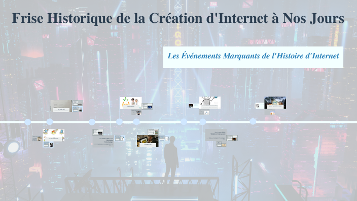 Frise Historique de la Création d'Internet à Nos Jours by yassine maali on Prezi