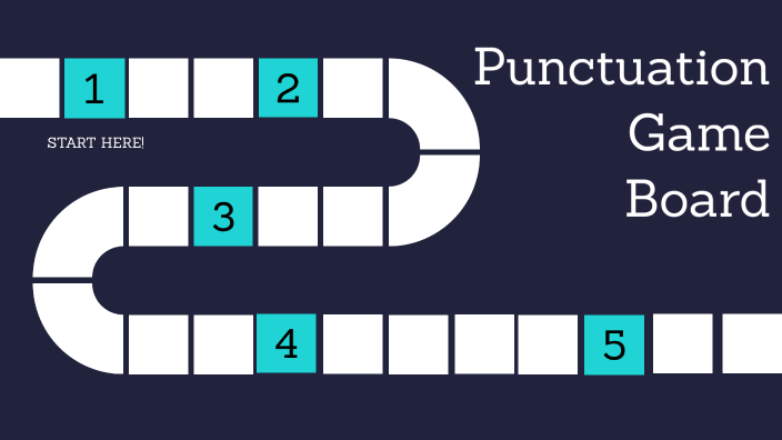 Punctuation Game Board by Yael Goldman on Prezi