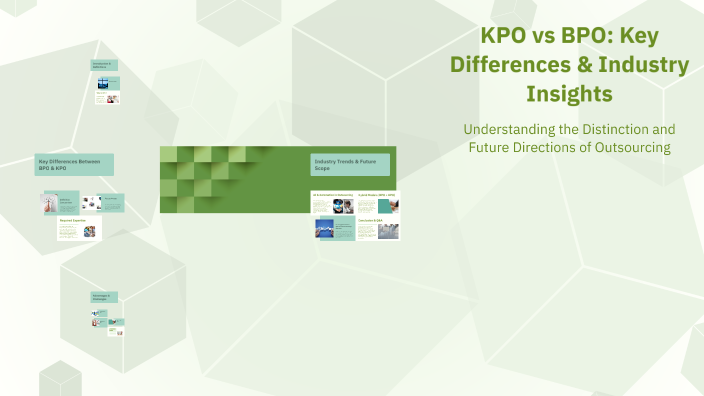 KPO vs BPO: Key Differences & Industry Insights by Imran Patel on Prezi