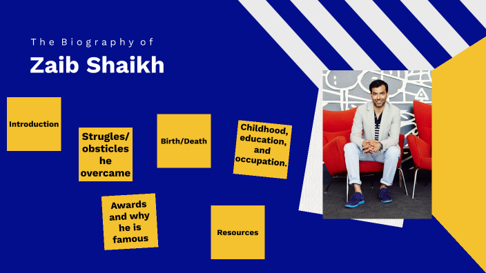 Biography of Zaib Shaikh by Muhammad Abdullah on Prezi