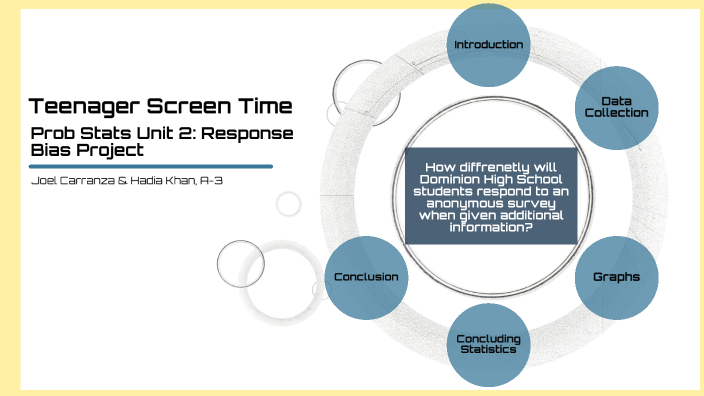 Statistics Project: Response Bias by Joel Carranza on Prezi