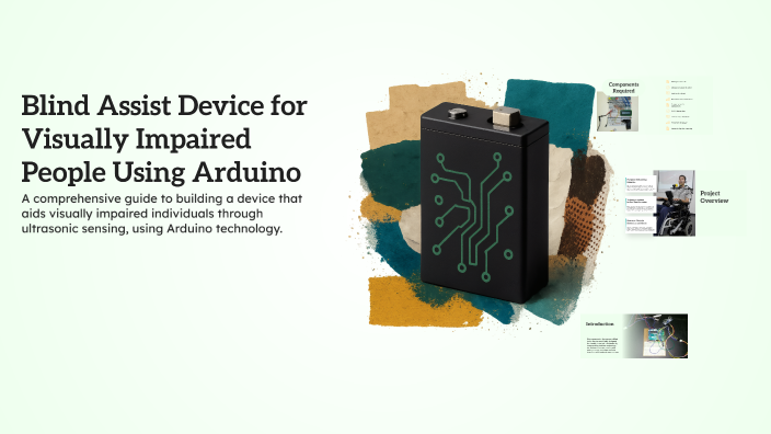 Blind Assist Device for Visually Impaired People Using Arduino by ...