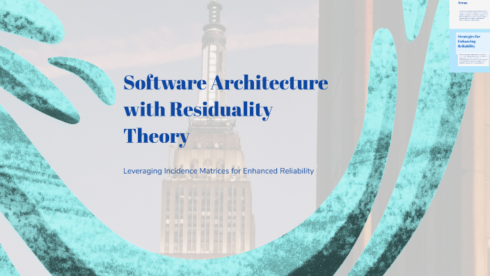 Software Architecture with Residuality Theory by Witthawat P. on Prezi