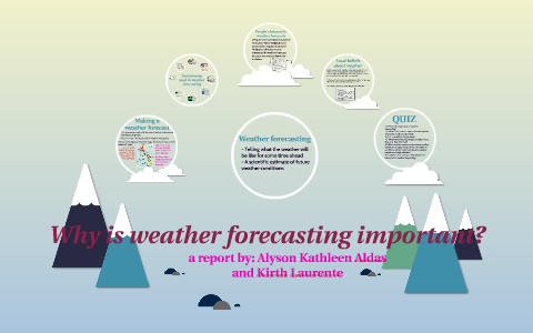 Why is weather forecasting important? by Alyson Kathleen Aldas on Prezi