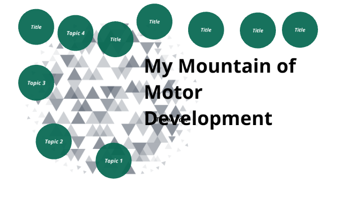 My mountain of motor development by Jason Castaneda on Prezi