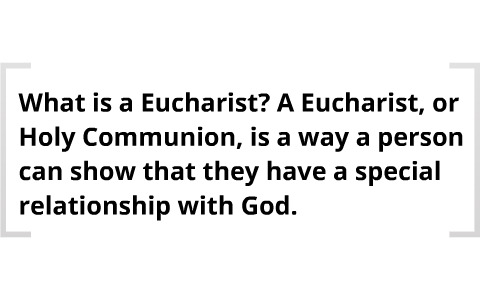 Why is the Eucharist important? by nirojith ranjith on Prezi
