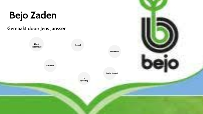bejo zaden by jens janssen on Prezi