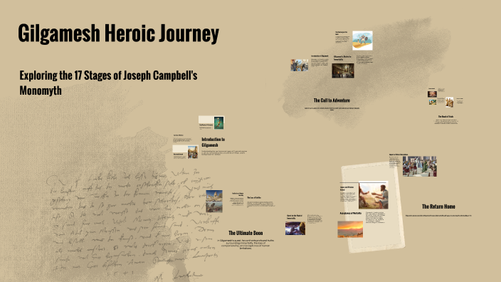 Gilgamesh Heroic Journey by JAMES XIONG on Prezi