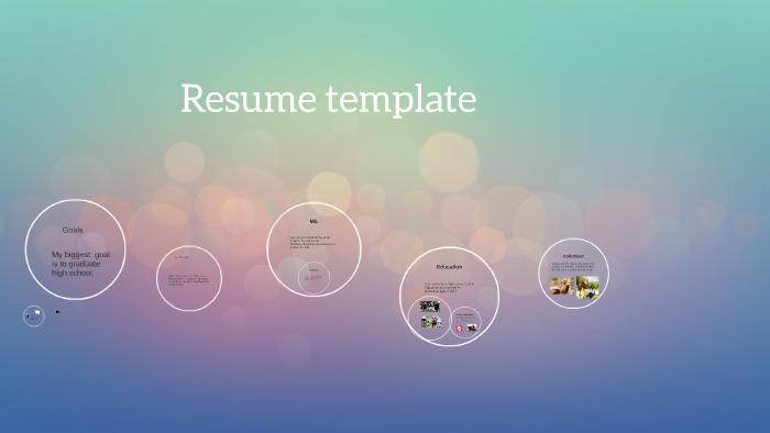 Resume template by christian velazquez on Prezi