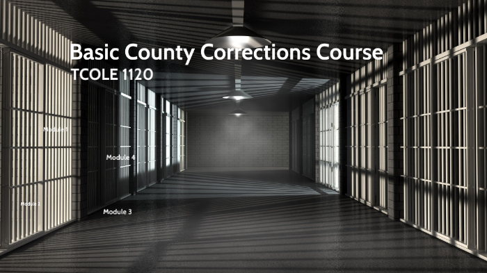 Basic County Corrections Course: TCOLE 1120 by Andy Davila on Prezi