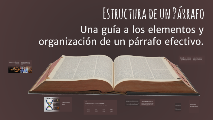 Estructura de un Párrafo by Lucy Silva on Prezi