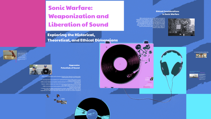 Sonic Warfare: Weaponization and Liberation of Sound by pamela gomez on ...