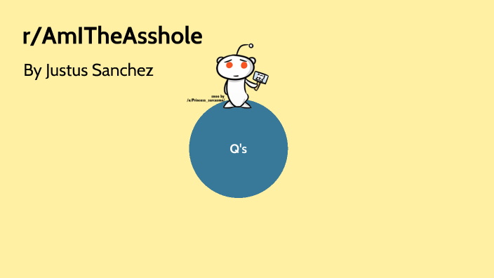 r/AmITheAsshole by Justus Sanchez on Prezi