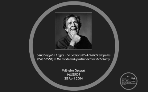 John Cage - Modernism by Wilhelm Delport on Prezi