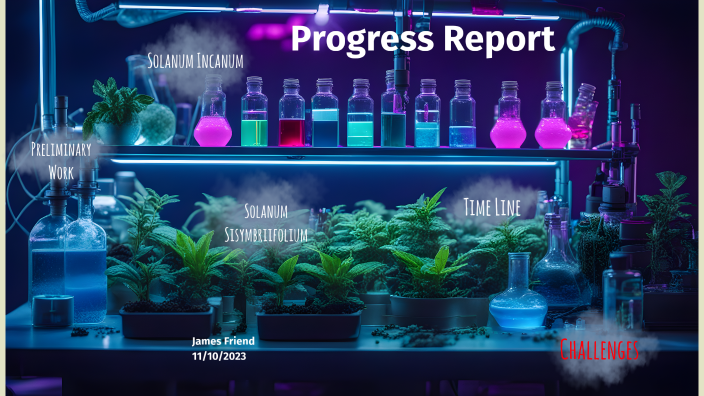 Progress Report MSc James by James Friend on Prezi