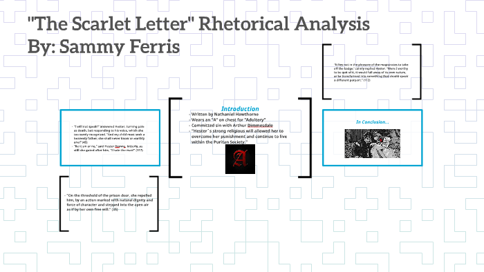 The Scarlet Letter" by Sammy Ferris