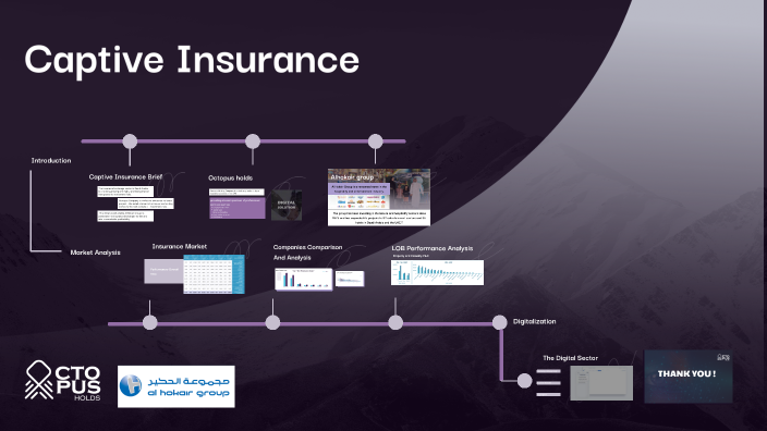 Captive Insurance by octopus holds on Prezi