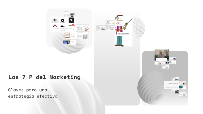 Las 7 P del Marketing by Maria Luisa Ortiz Montero on Prezi